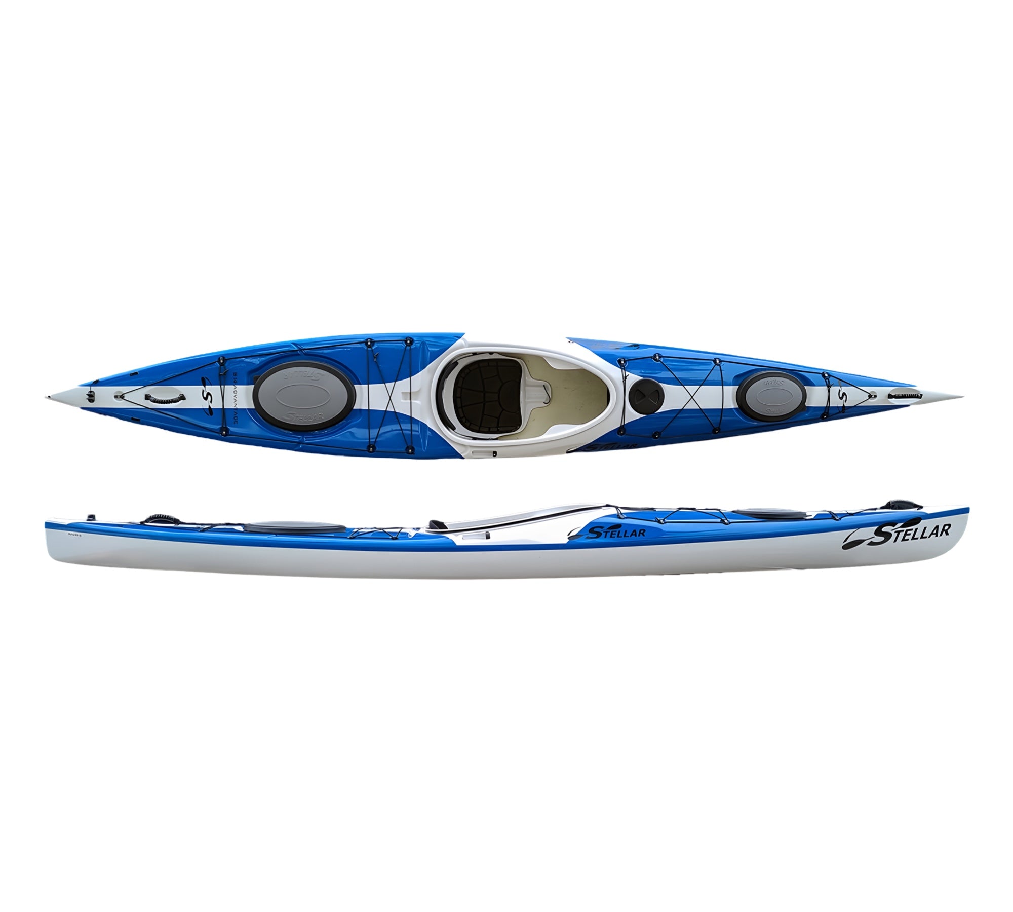 Stellar S14 G2 Touring Kayak (rudder ready) | PaddleZone
