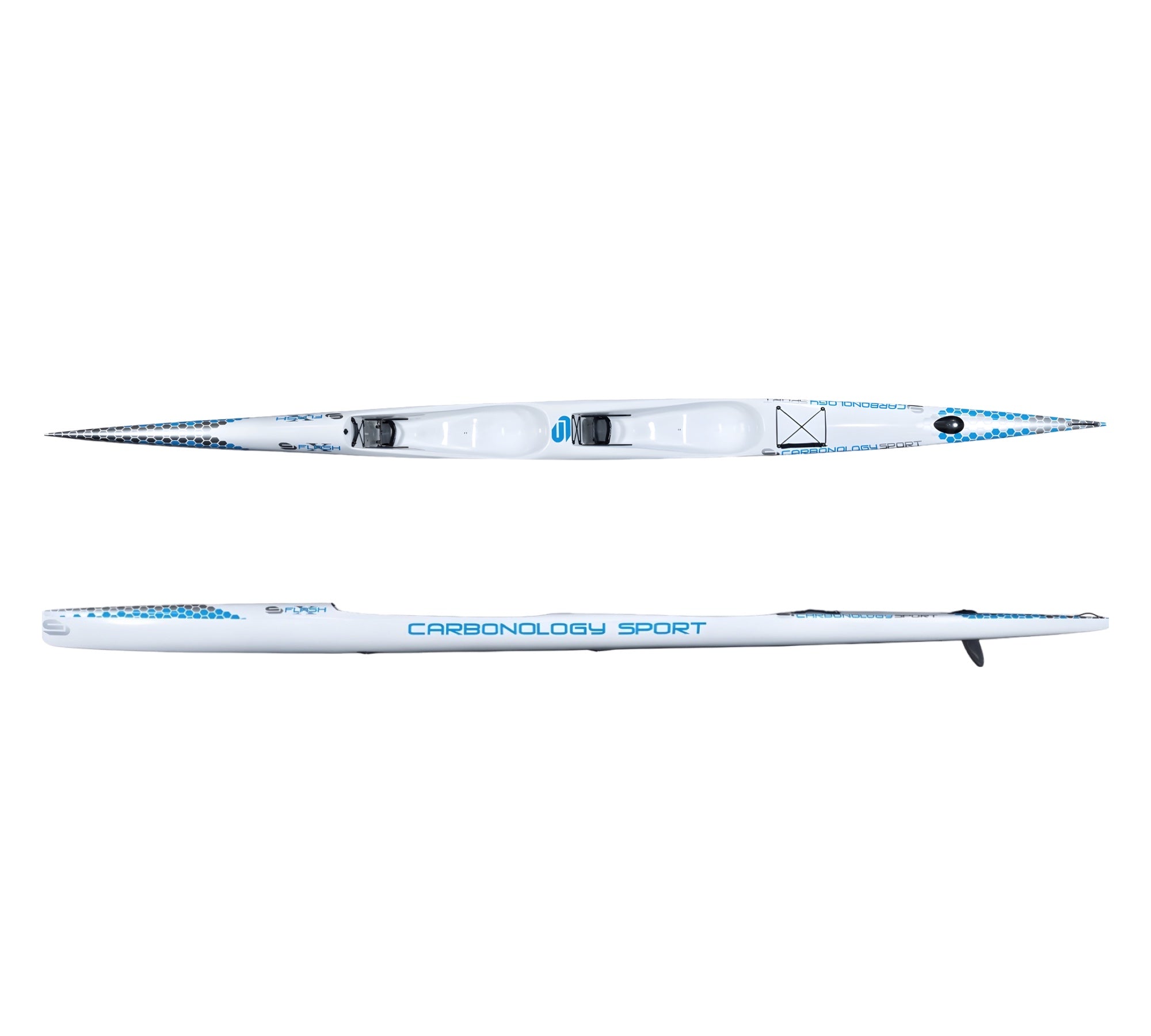 Carbonology Sport Blast SS2 Double Surf Ski | PaddleZone